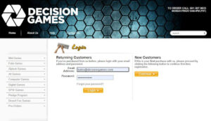 Support - Decision Games